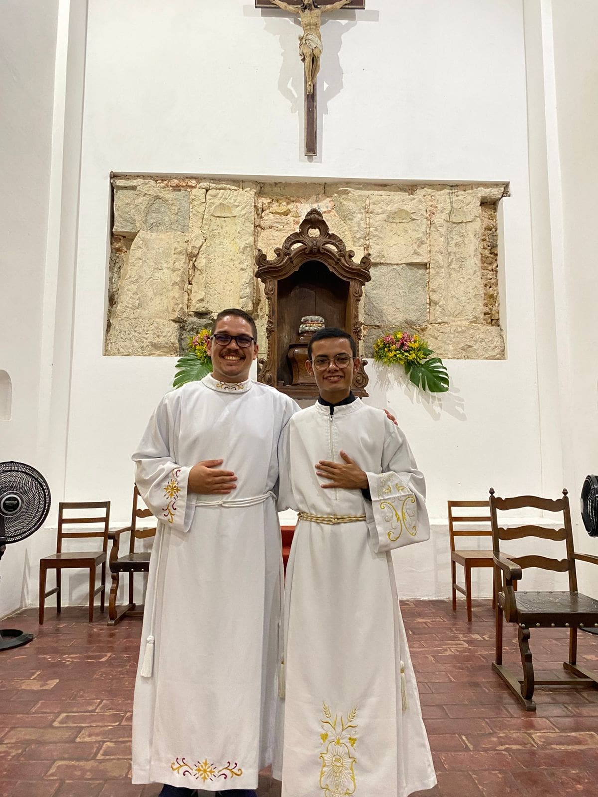 Os Seminaristas Carlos e Marcos da Diocese de Cruzeiro do Sul ...